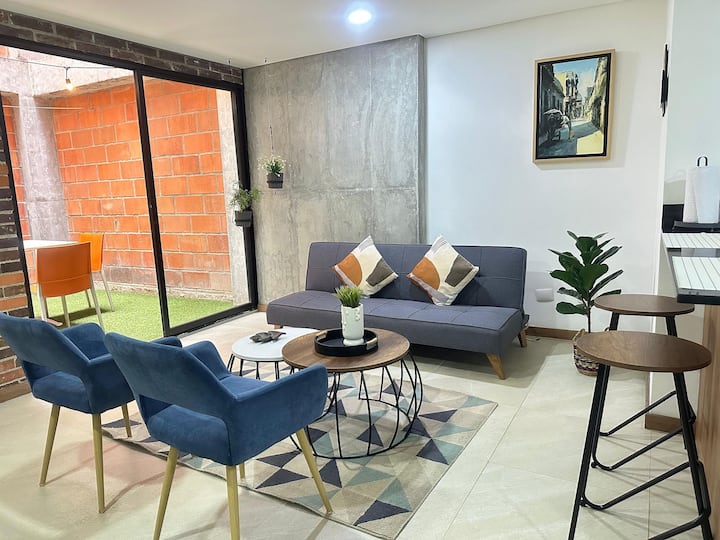 Apartment 102 At Housinn Fatima - Medellin, Antioquia, Colombia