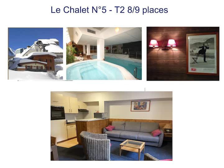 2 Pièces Pour 9 Personnes - Gourette