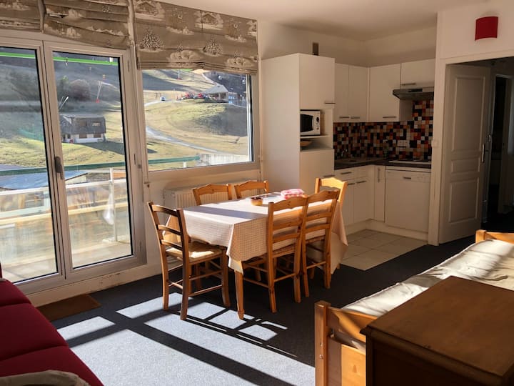 2 Pièces Pour 6 Personnes - Gourette