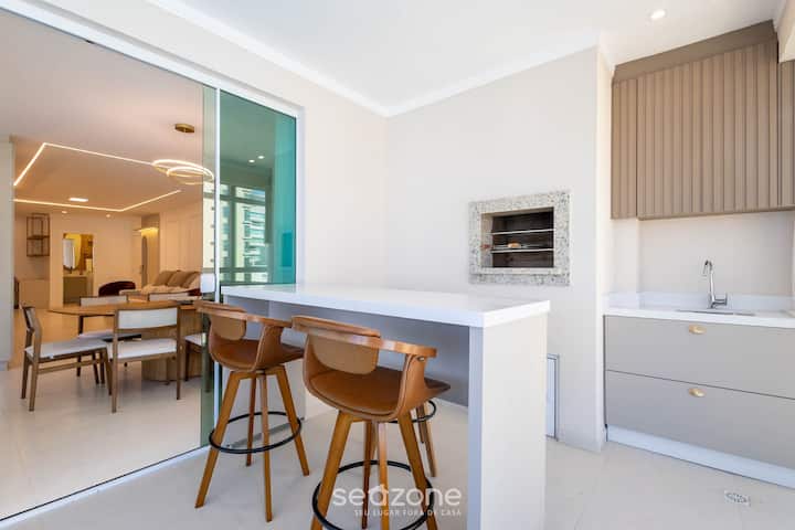 Apart With Barbecue 450 M From The Beach Szt0375 - Itapema