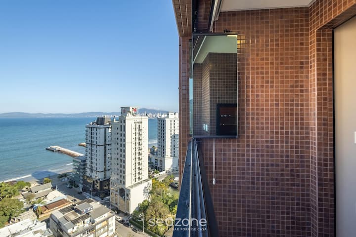 Apt With Balcony, Bbq, And Sea View - Mhf1808 - Itapema