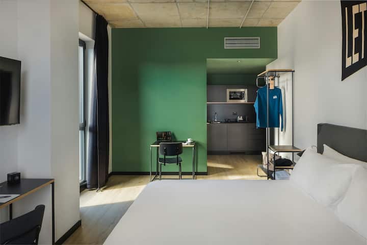Deluxe Studio | Rooftop Gardens & Pool - Florencia
