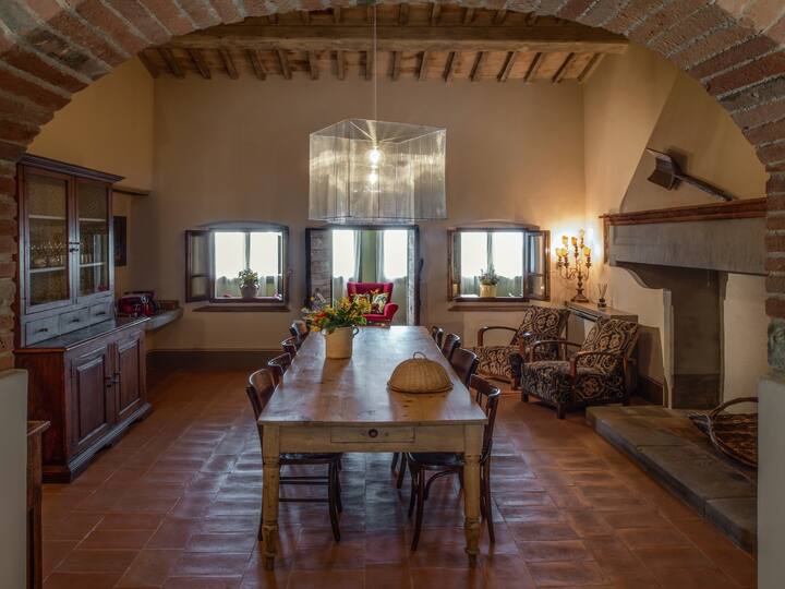 Villa En Toscane Avec Domaine Viticole - イタリア アレッツォ