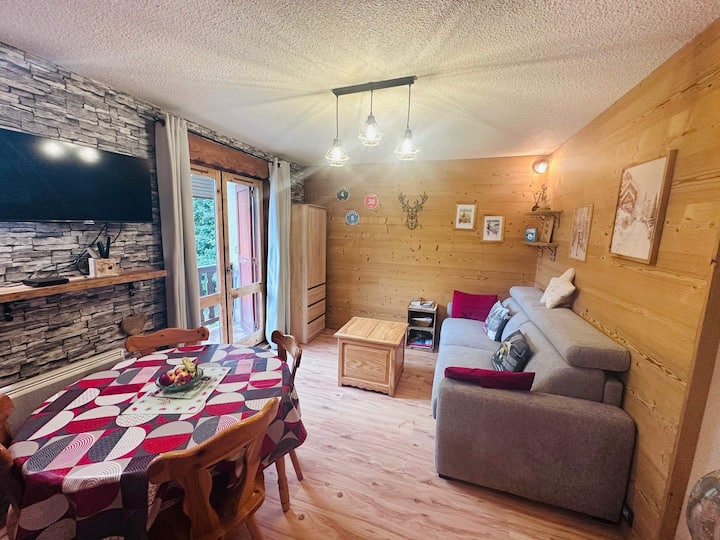 Studio Cabine 4 Personnes 2* Exposé Nord - Valmeinier