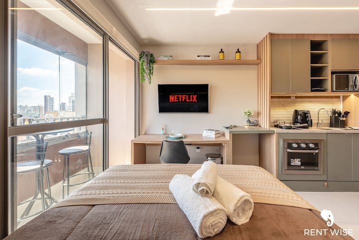 Studio Completo, Prox. Metrô Ana Rosa! - Brazil