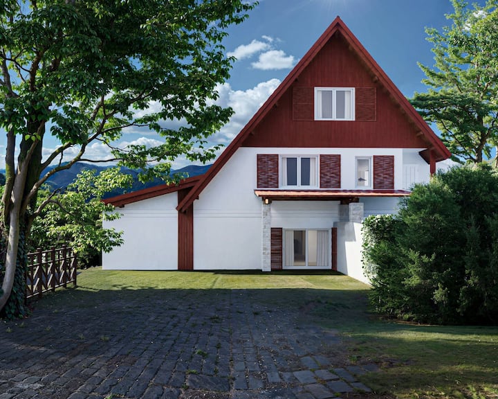 Harmony Homes - Le Chalet Rouge - Piscine - Alsace