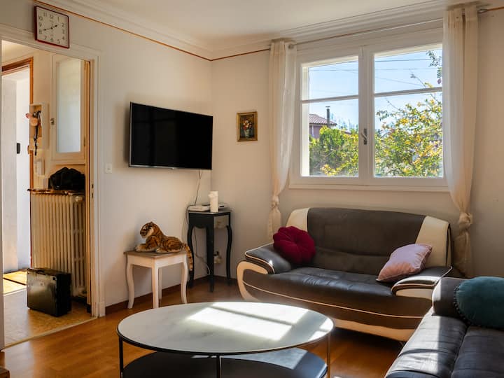 Appartement Climatisé Avec Jardin - Limoux