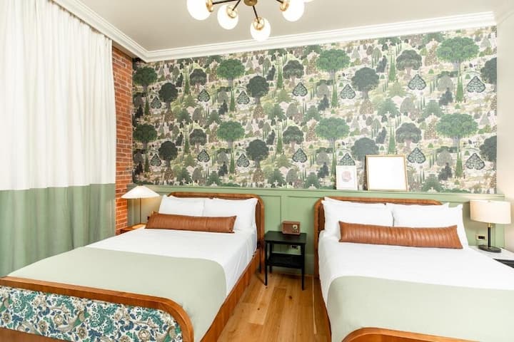 2 Queen Beds | Historic Charm | Mining Exchange - Colorado Springs, CO