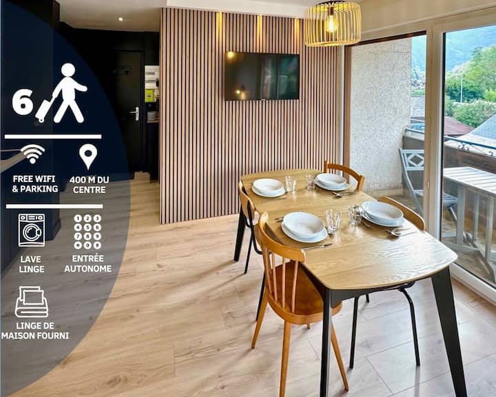 T3 Tout Neuf 6 P. Proche Centre Ville - Les