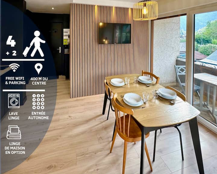 T3 Tout Neuf 6 P. Proche Centre Ville - Les