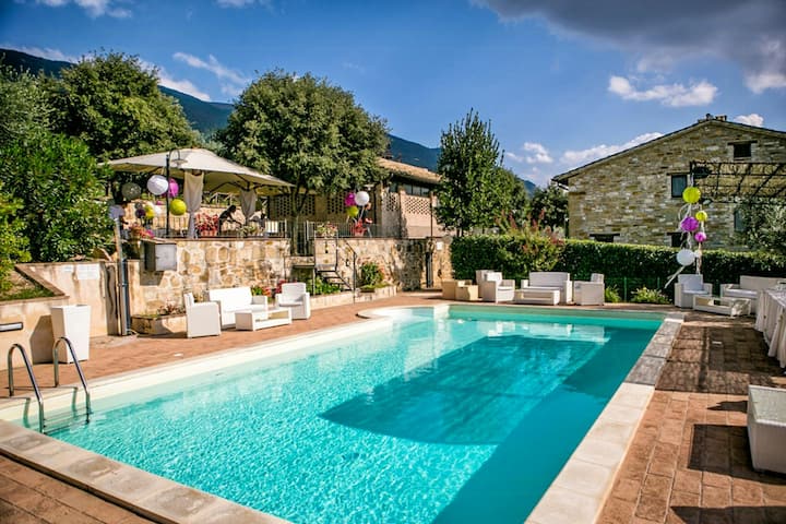 Historic Villa Among Olive Trees Near Assisi - Assisi