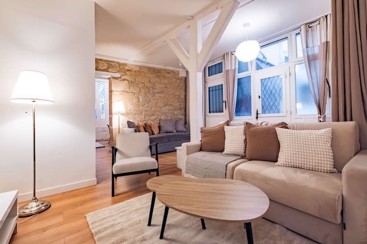 6 Guests Flat In Heart Of Paris - Pompidou - Paris