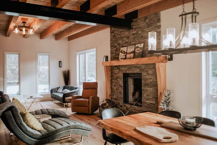 Spa, Foyer & Nature | Chalet De La Colonie - Val-des-Monts