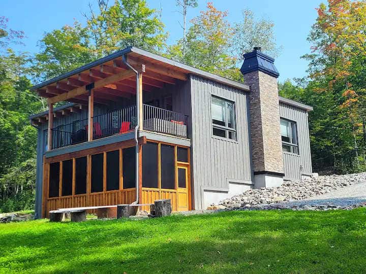 Spa, Foyer & Nature | Chalet De La Colonie - Val-des-Monts