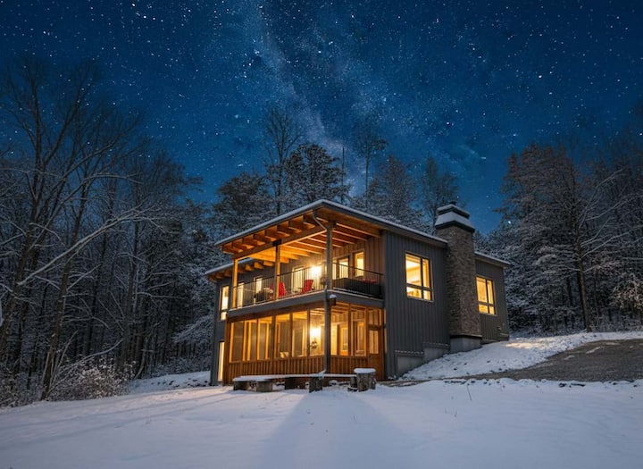 Spa, Foyer & Nature | Chalet De La Colonie - Val-des-Monts