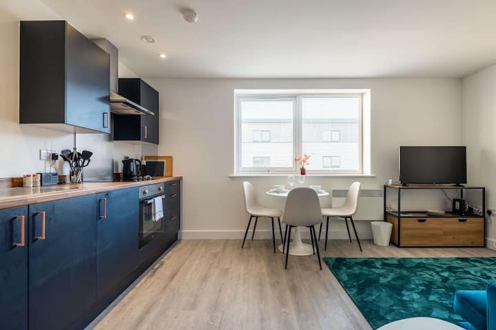 Modern 1bed Apartment In Bradford - Keighley