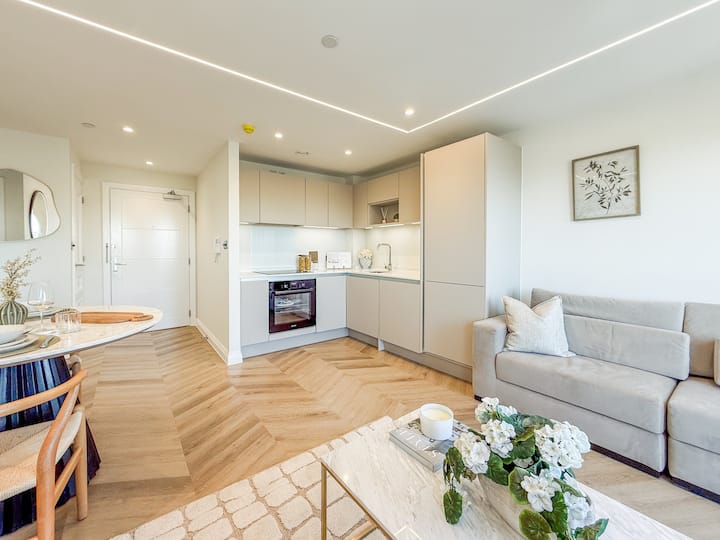 Dorchester Centre Apartment - Free Parking & Views - イギリス ドーチェスター