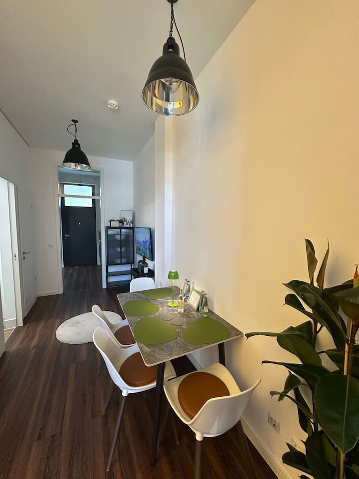 Appartement Urbain Cosy Avec Terrasse – 4 Lits - Bamberg