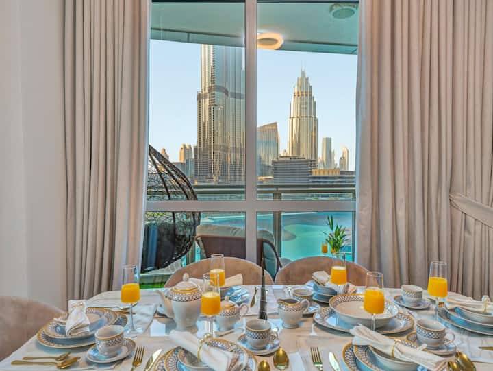 Front-row Burj Khalifa & Fountain Spectacle - Dubai