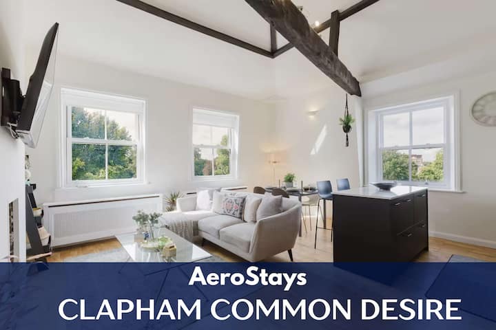 Victorian 2-bed | Clapham Common Views | 2 Baths - Fulham