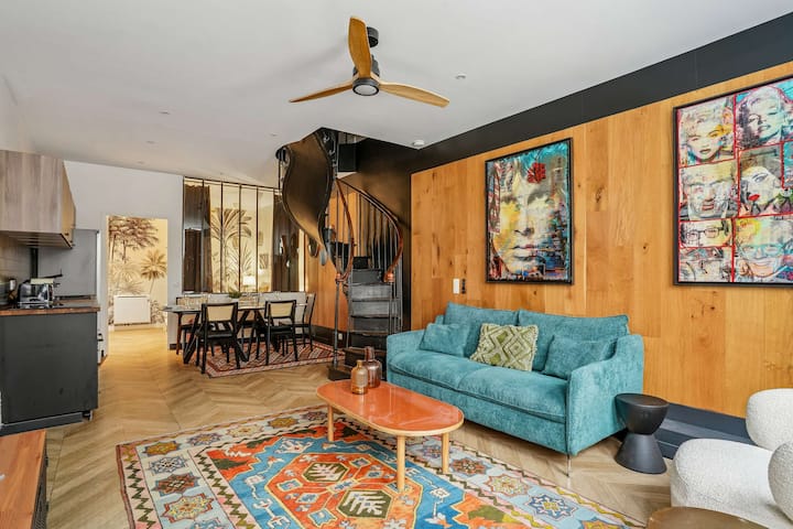 Duplex Familial De Standing 4bdr/10p - Republique - Paris