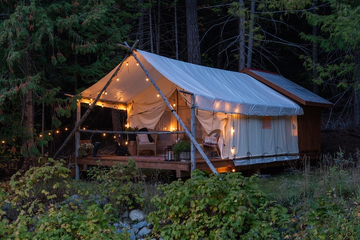 Defiance Luxury Wall Tent - British Columbia