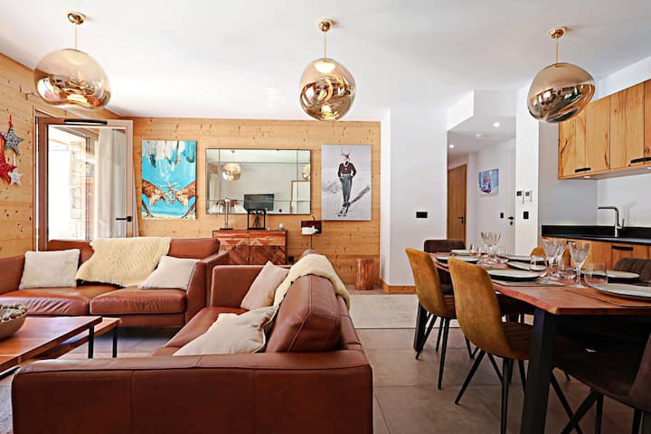 Samba Superbe Appartement Terrasse Vue Montagne - Champagny-en-Vanoise