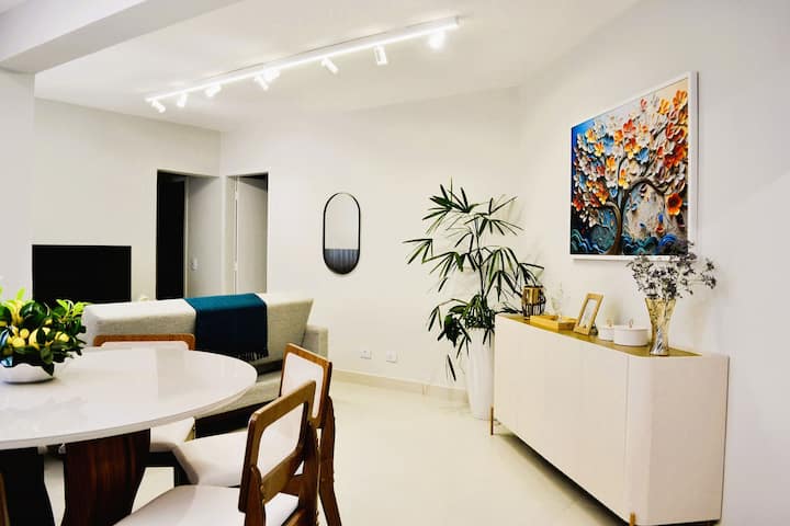 Seu Refúgio Moderno | 3 Quartos Elegantes - Goiânia