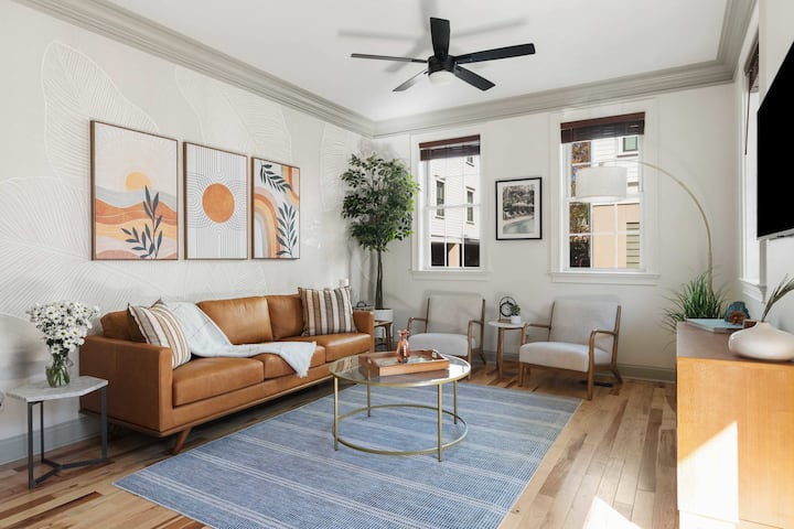 The Rose | 3bd 2br Downtown Chic House - Charleston, SC