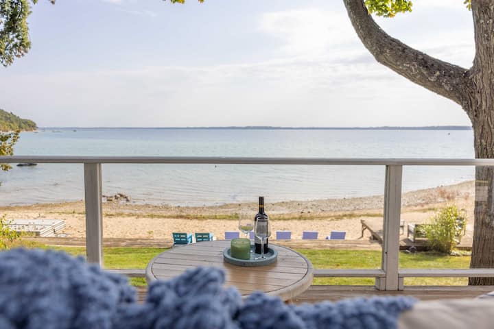 Mission Point 6br | Bay Views, Beach, Boat Dock! - Traverse City, MI