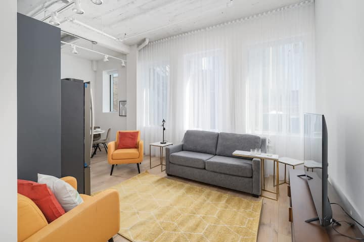Downtown|cozy 1br+sofa Bed |2 Baths| Walk Everywhe - Montreal