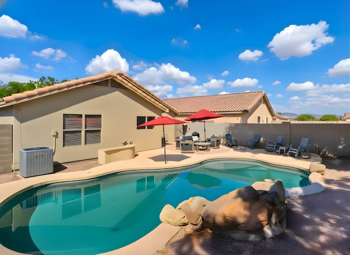 Mesa Oasis • Private Pool • Fire Pit • Sleeps 6 - Apache Junction, AZ