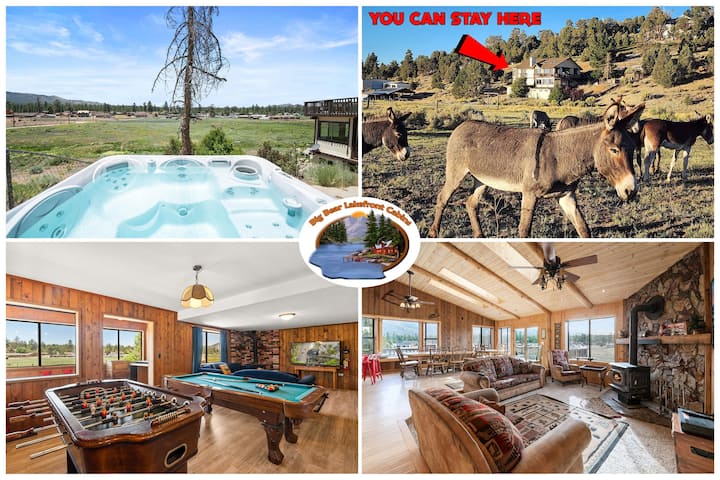 Hot Tub! Game Room! Close To Slopes! Epic Views Wb - Big Bear, CA