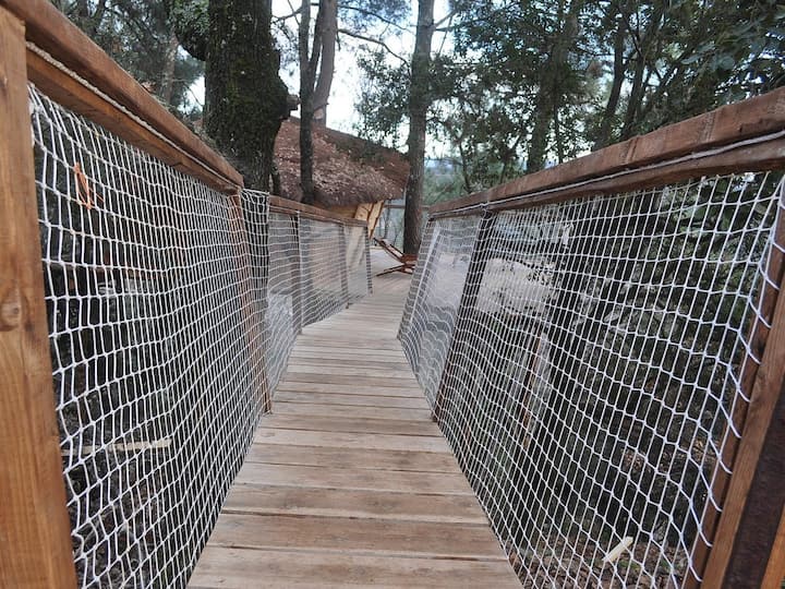 Cabane Grands Pins Pour Les Grands & Les Petits - Les Vans