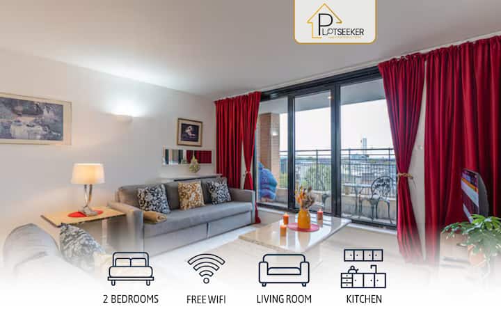 Luxury 2br 2ba Apartment | Harrods | Sleeps 8 - London
