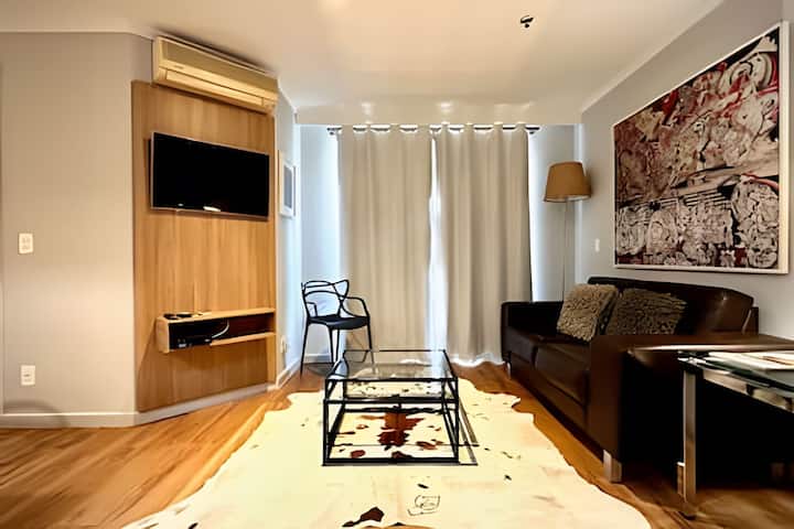 *New Vila Olímpia* 2 Dorm Ac Academia Vaga Piscina - Congonhas-São Paulo Airport (CHG)