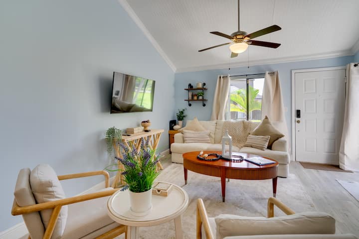 7 Mi To River District & Beach: Fort Myers Retreat - Fort Myers, FL
