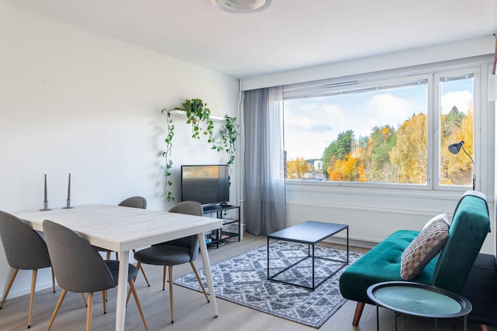 Central 1br Apartment With Free Private Parking - Lahti