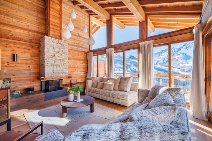 Chalet De Luxe Alpea· Accès Direct Aux Pistes · - Savoie