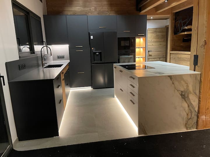 Chalet 12 Personnes Exposé Sud - Valloire