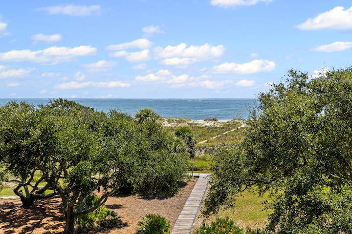 Shipwatch 304a - Charming Ocean View! Pool! - 芒特普林森