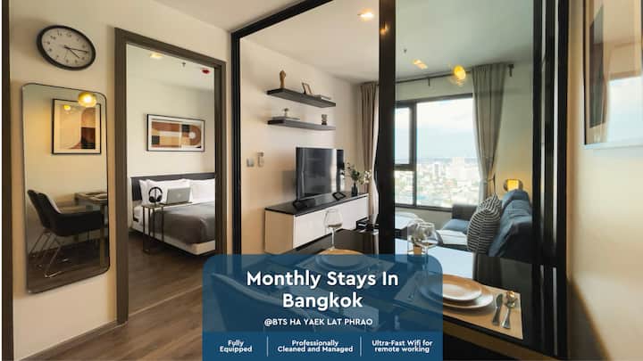 Near Bts • High-floor • Rooftop Pool • Sontana - Bangkok