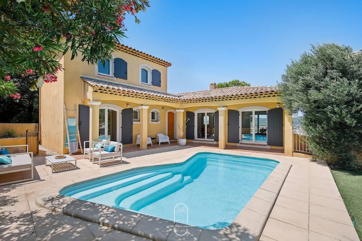 Villa Piscine Lealys Costebelle Climwifiplages - Hyères