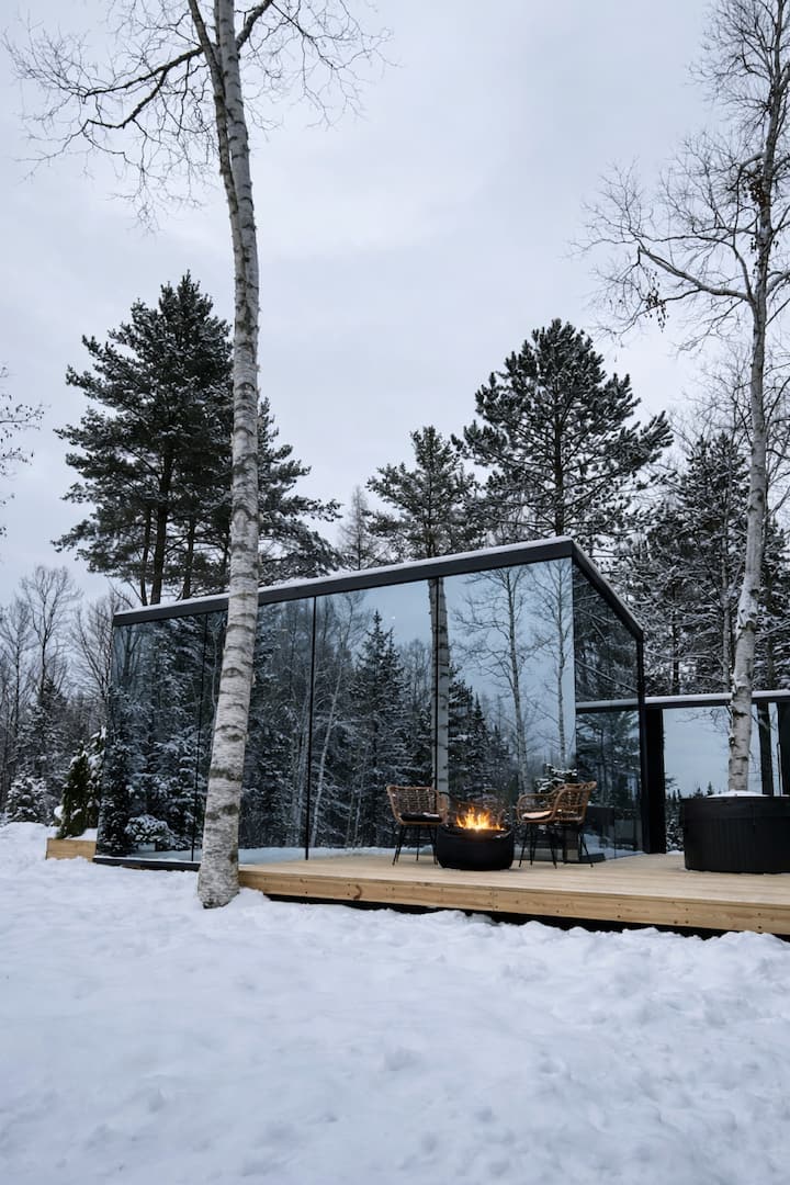 Birch Mirror House At Faraway Pond - New Hampshire (State)
