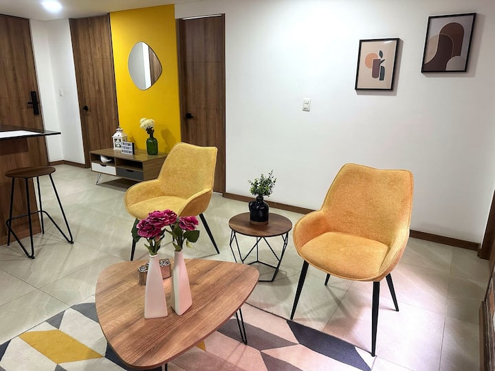 Apartment 202 At Housinn Fatima - Medellin, Antioquia, Colombia