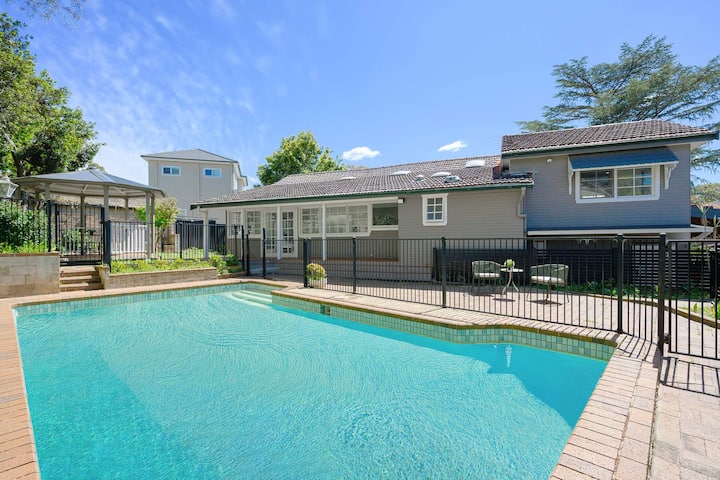 Family-friendly 5br Home W/ Pool & Garden Views - Ryde