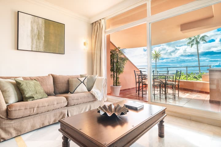 Appartement Marbella, Terrasse, Piscine & Vue|rems - Marbella