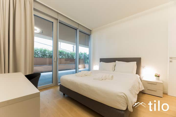 Waterfront Lux | 1br | A/c| Wifi By Tilo - 제노바