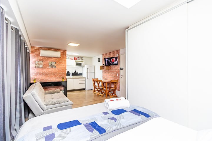 Studio No 29º Andar Em Condomínio Premium -Sev2902 - Curitiba