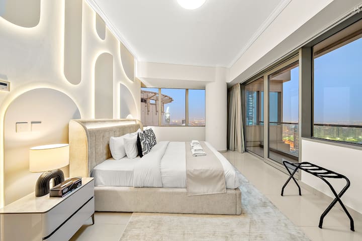 Elegant 2br W/ Panoramic Marina View - Dubaï Marina